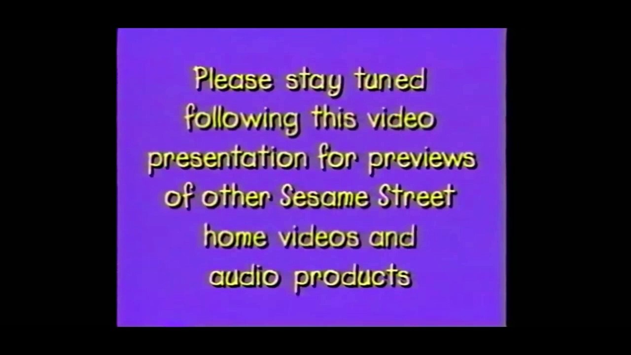 (NOT FOR KIDS) Opening and Closing to Sesame Street Presents: Follow ...