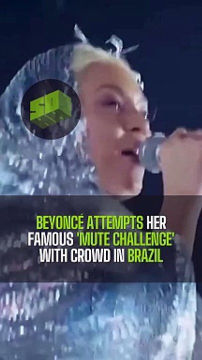 Beyonce Attempts Hush Challenge In Brazil - video Dailymotion