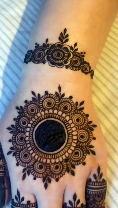Simple Back side mehndi design - video Dailymotion