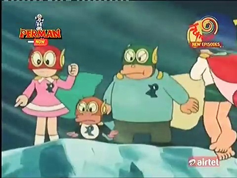 Perman Hungama TV Hindi Episode 121 - Perman Feet's Are Frozen - video ...