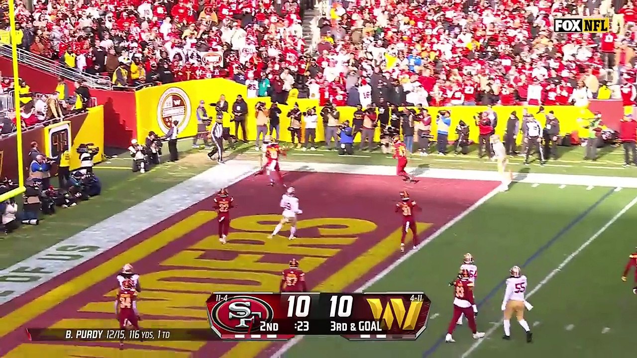 San Francisco 49ers vs. Washington Commanders Game Highlights _ NFL 2023 Week 17 - Vidéo Dailymotion