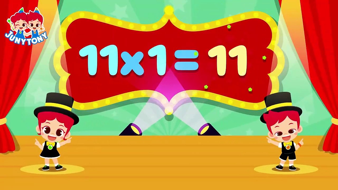 11 Times Table Song Multiply By 11 School Songs Multiplication Songs ...