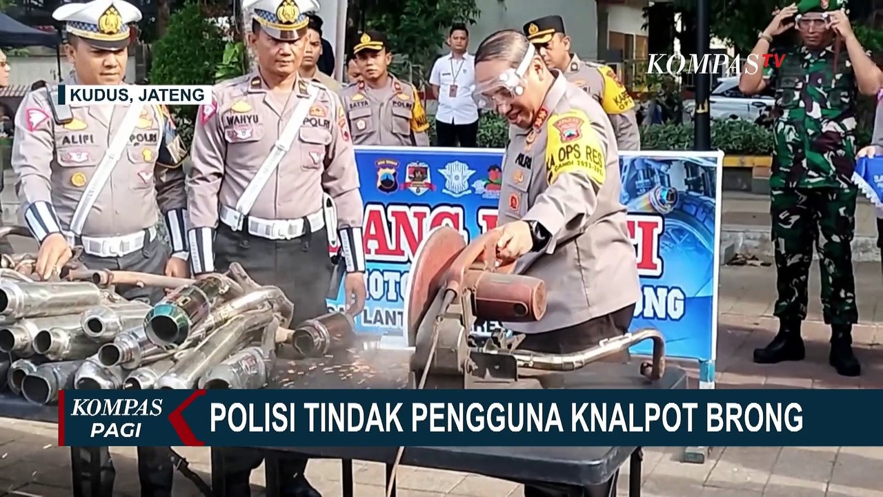 Ribuan Sepeda Motor Berknalpot Brong Berhasil Diamankan oleh Polda ...