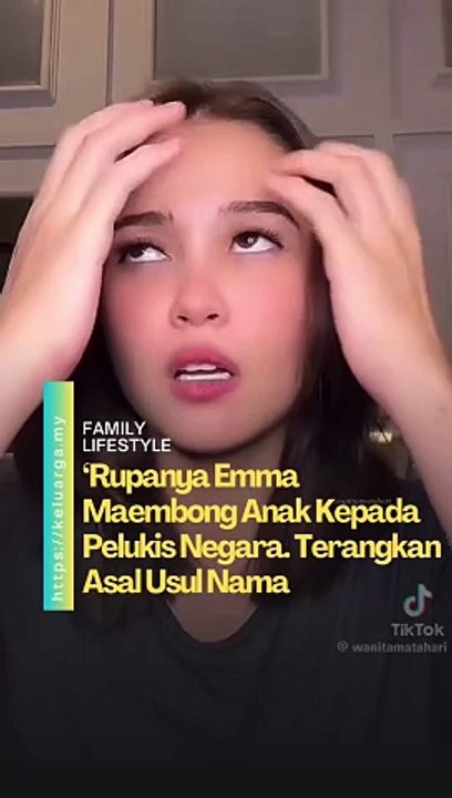 Rupanya lukisan sejarah Melayu yang terdapat di PWTC adalah hasil tangan ayah Emma Maembong ...