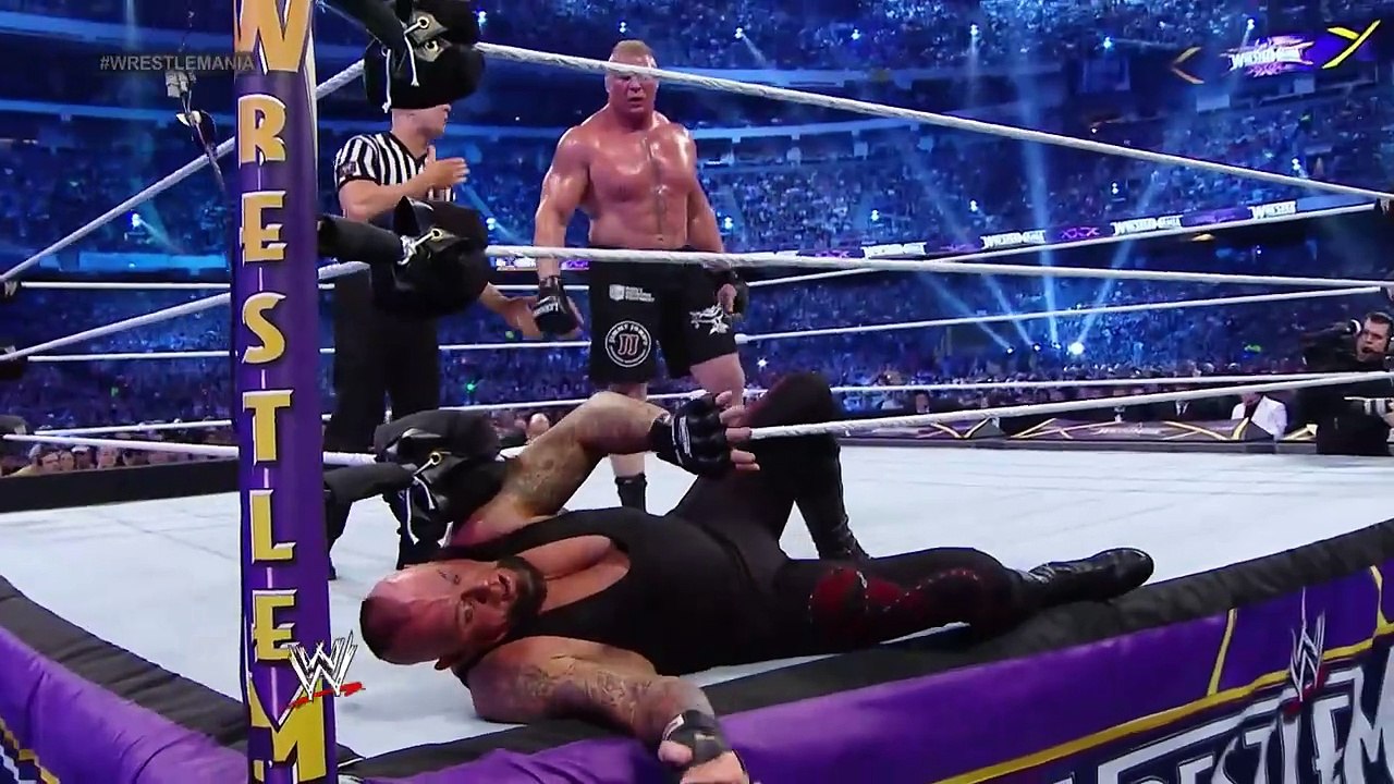 FULL MATCH - The Undertaker vs. Brock Lesnar WrestleMania 30 (WWE ...