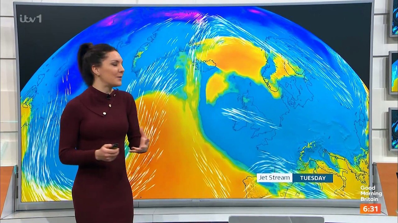 Laura Tobin - GMB Weather - 08/01/24 - video Dailymotion