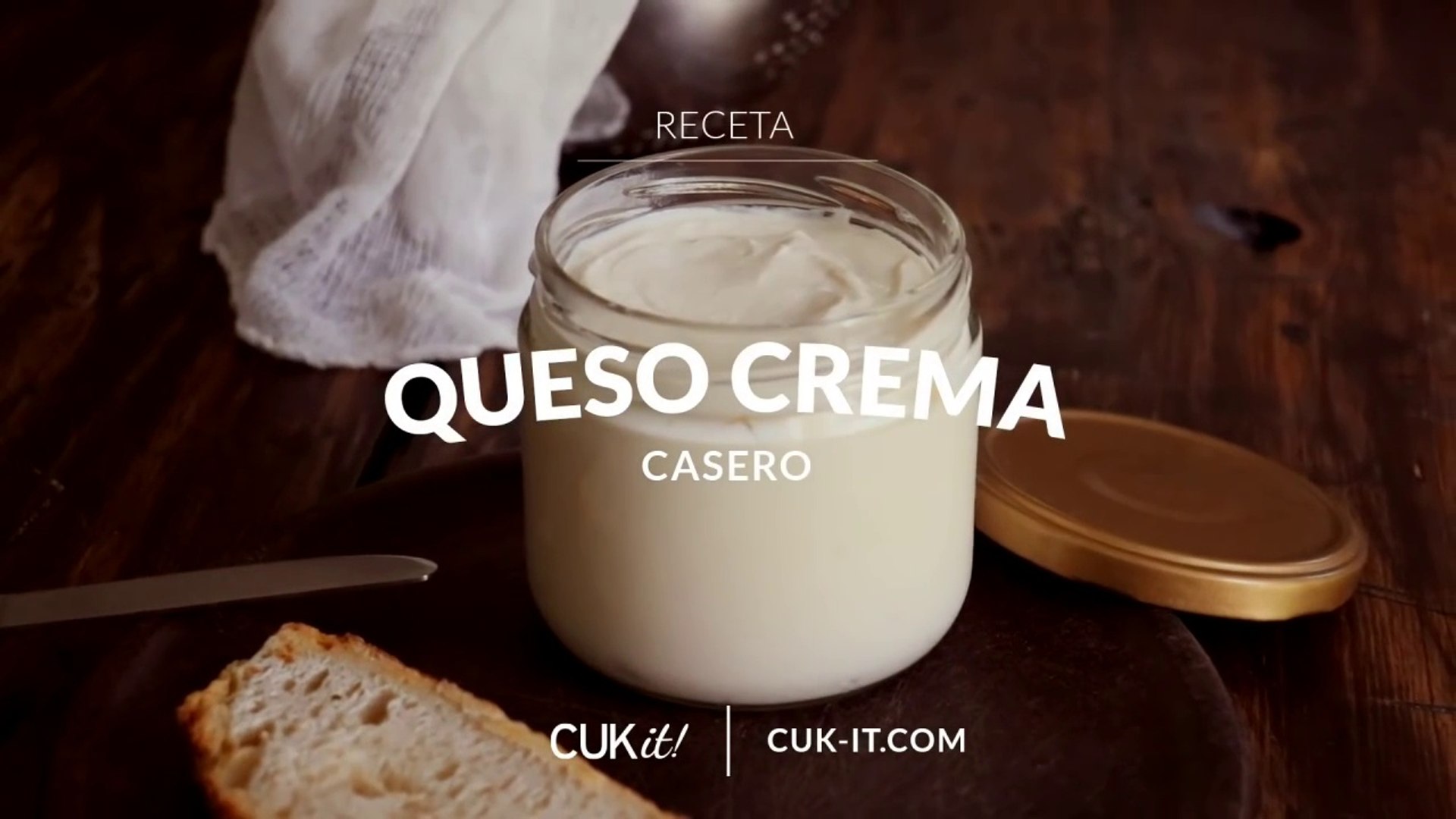 Queso Crema Casero Cukit Tarta De Queso Vasca, Muy Fácil Y Deliciosa