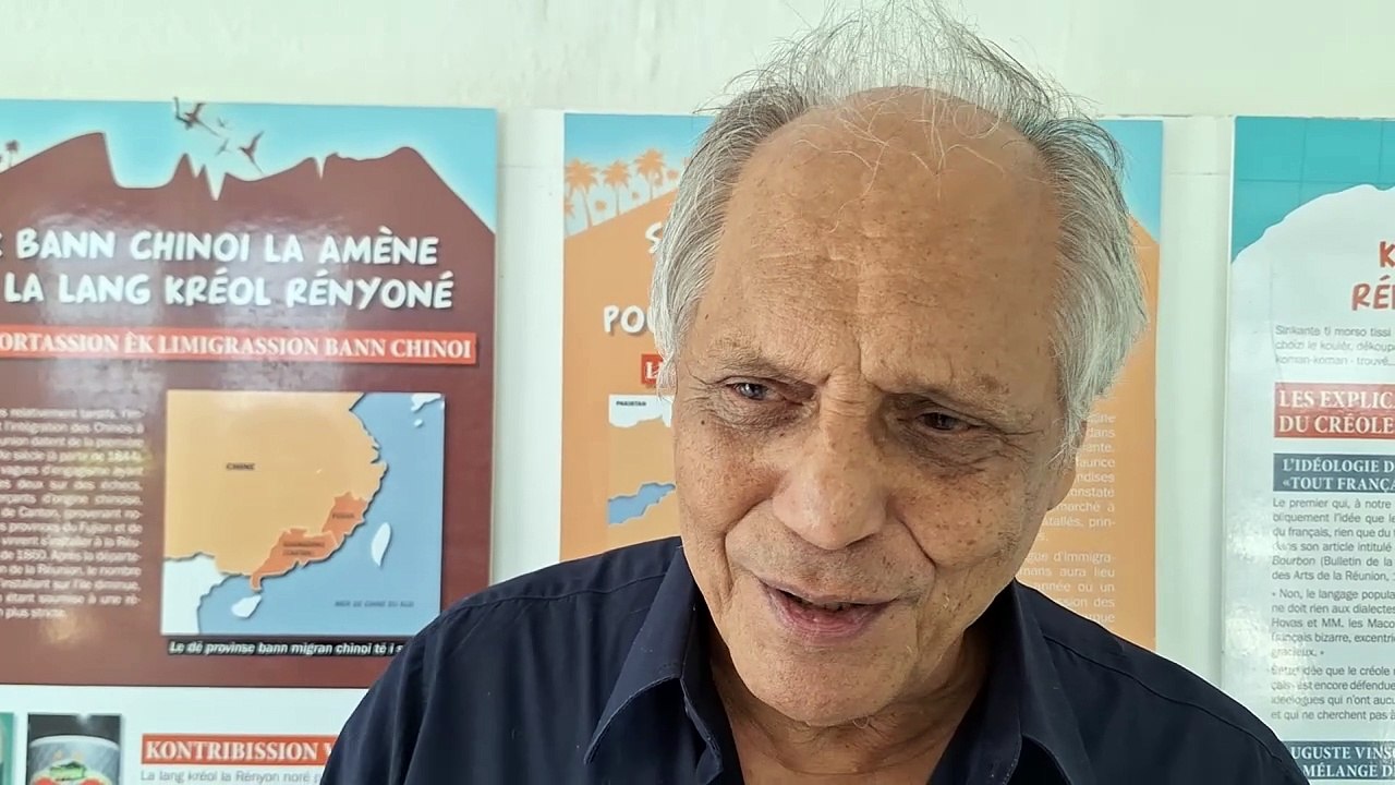 Axel Gauvin, président de Lofis la lang kréol La Rényon - Vidéo Dailymotion