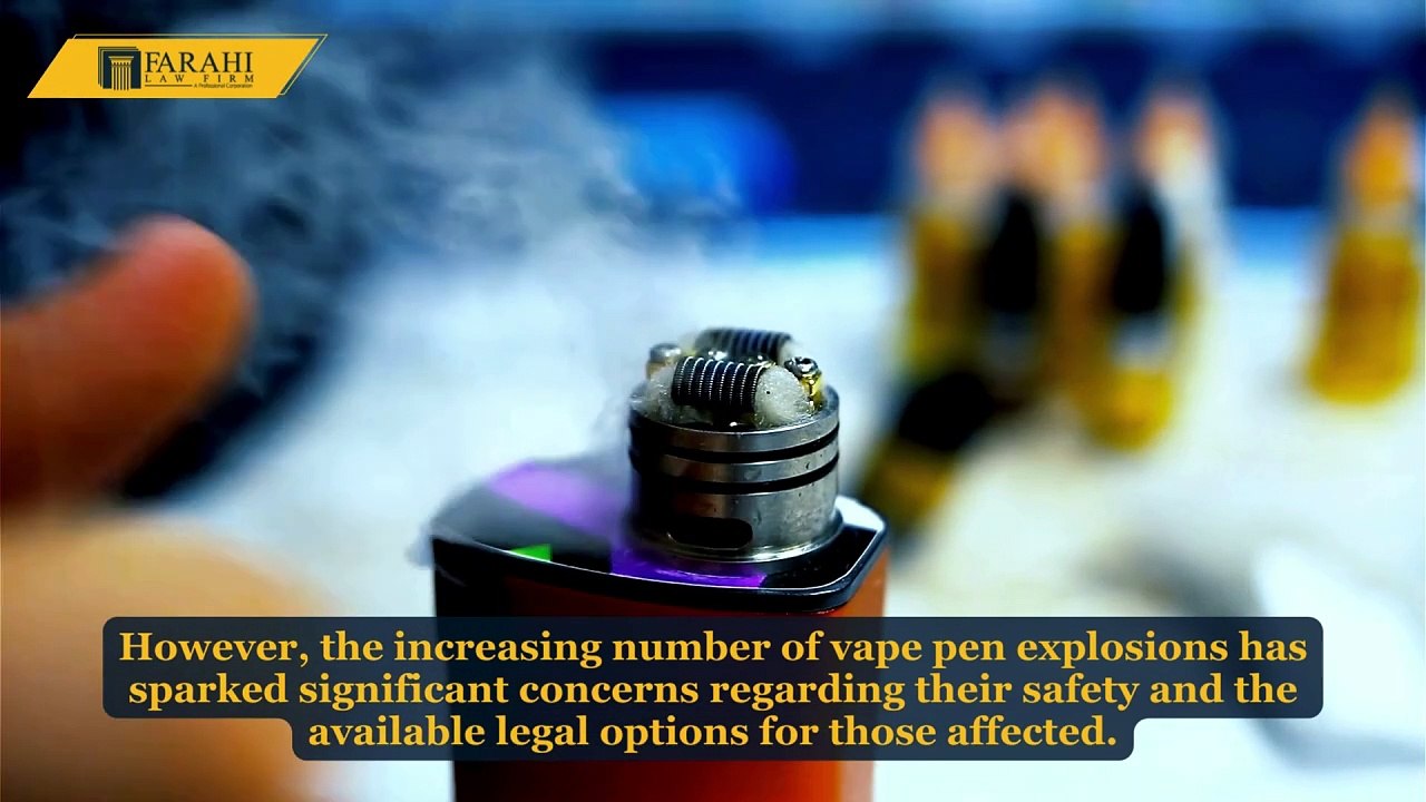 Vape Pen Explosion: Can Victims Sue and Recover Compensation? - video ...