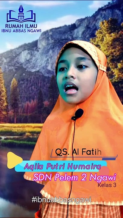 Aqila QS. Al Fatihah - Video Dailymotion