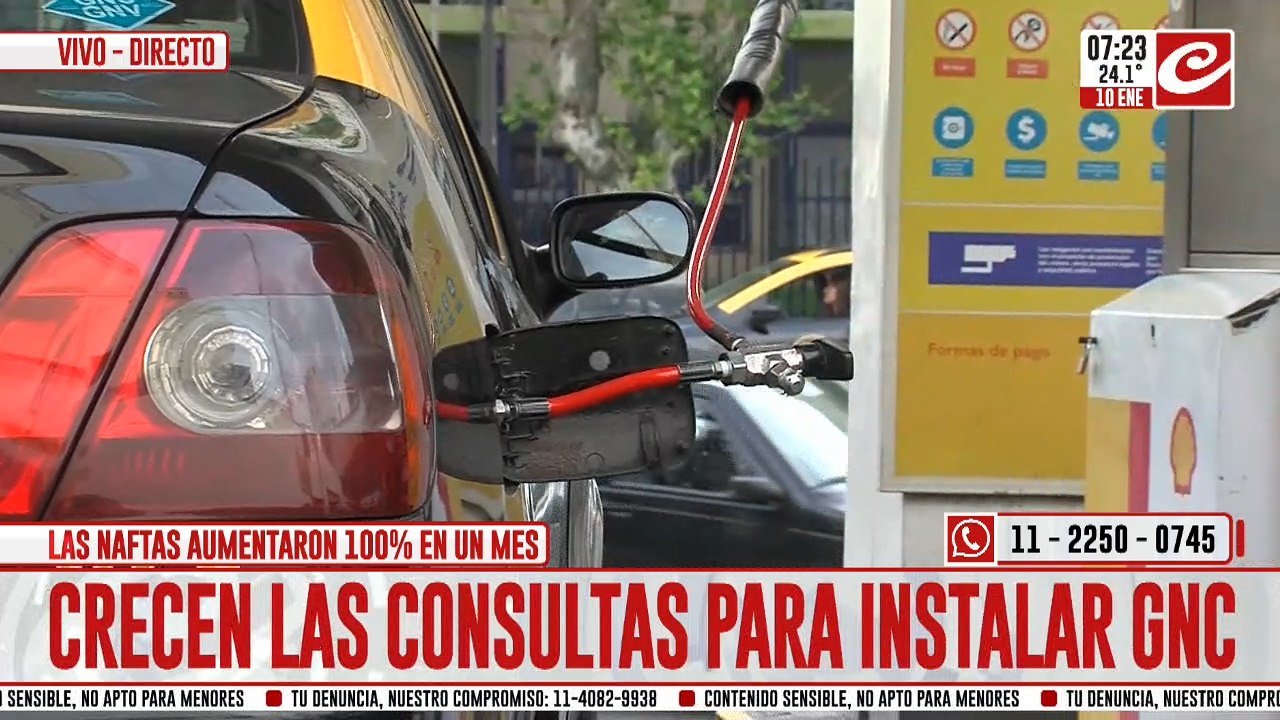 Crecen las consultas para instalar tubos de GNC: ¿cuánto cuesta? - Vídeo Dailymotion