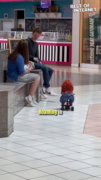 Mall Mischief: Chucky Doll Spreads Laughter! || Best of Internet ...