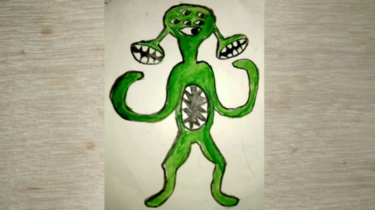 How to draw Toxic Gazer(Garten of Banban) - video Dailymotion