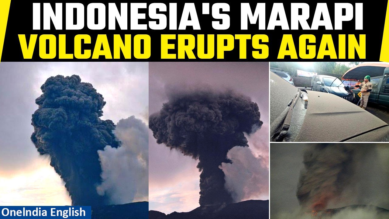 Marapi Volcano in Indonesia Experiences Another Eruption, a Month After ...