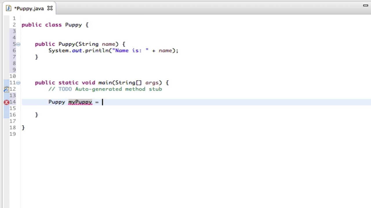 JAVA PROGRAMMING For Beginners - Tutorial 2 | Creating an Object - video Dailymotion