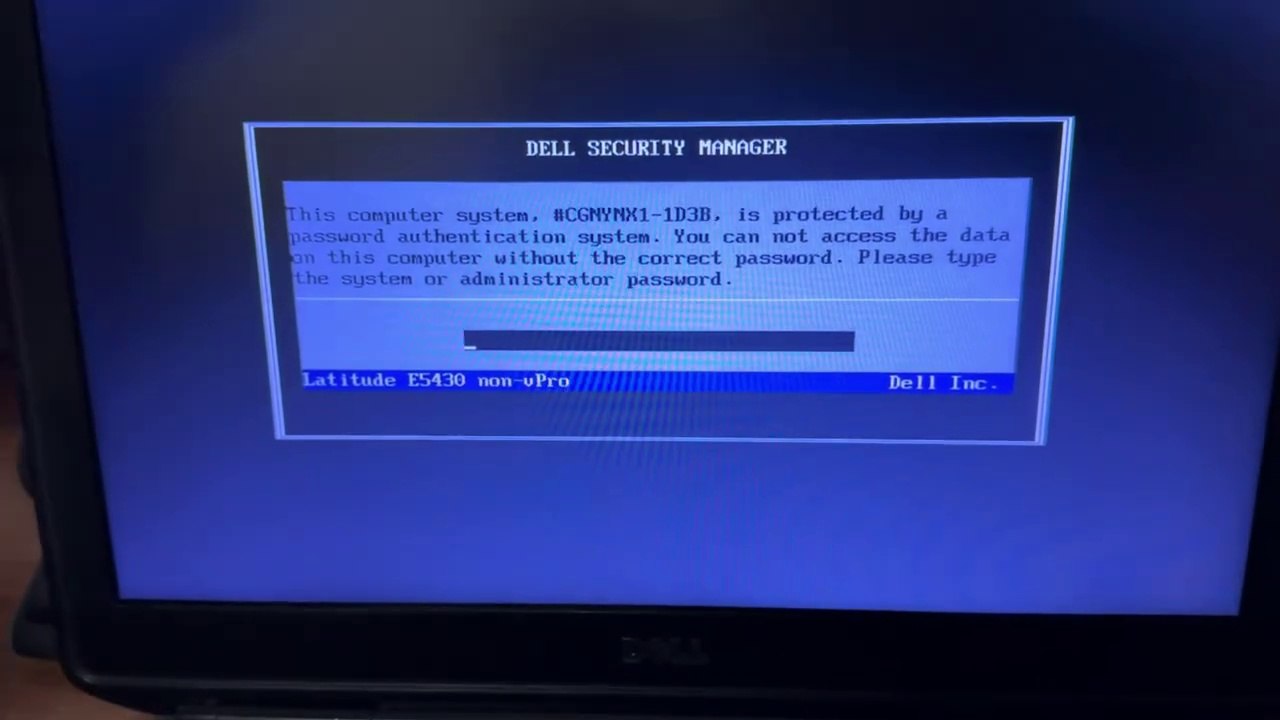 Unlock DELL Bios & System Password_ Easy Step-by-Step Guide without Any ...