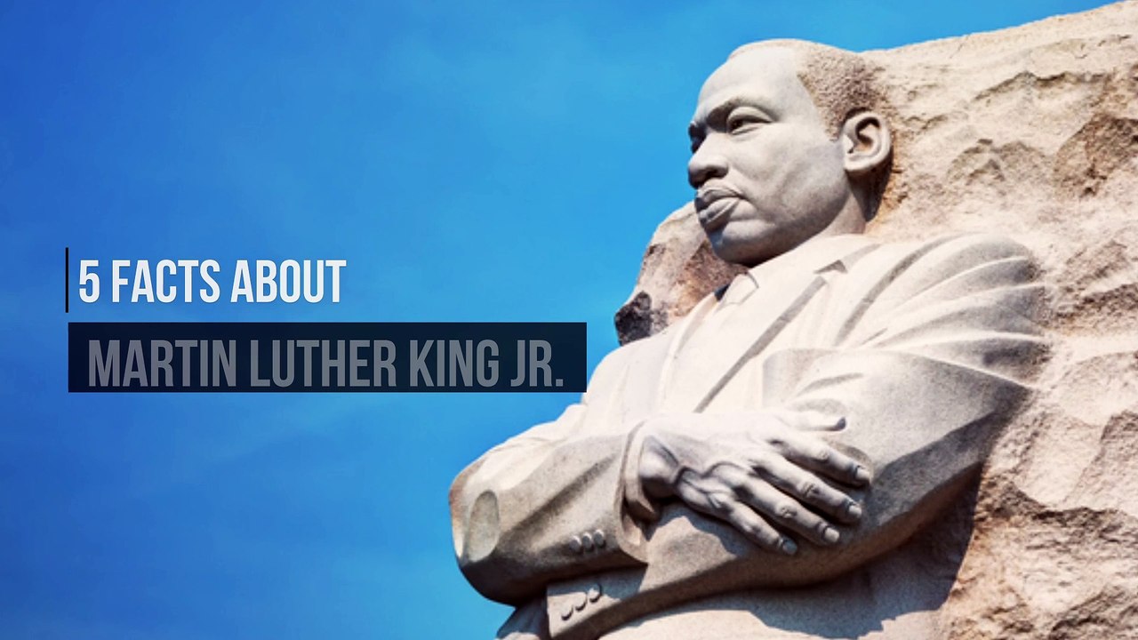 5 Facts About Martin Luther King Jr. - video Dailymotion