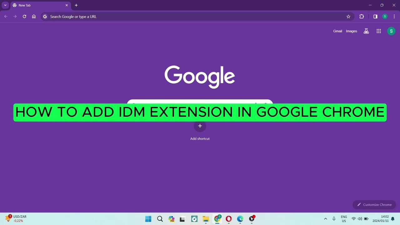 How to Add IDM Extension in Google Chrome in 2024 - video Dailymotion