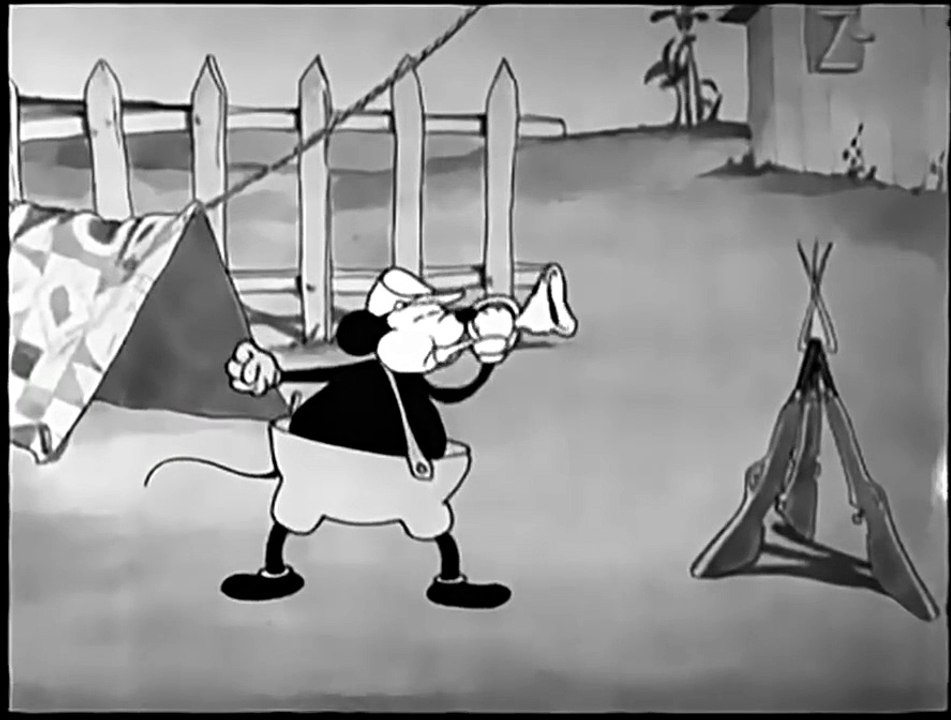 Mickey Mouse - The Barnyard Battle 1929 HQ/HD - video Dailymotion