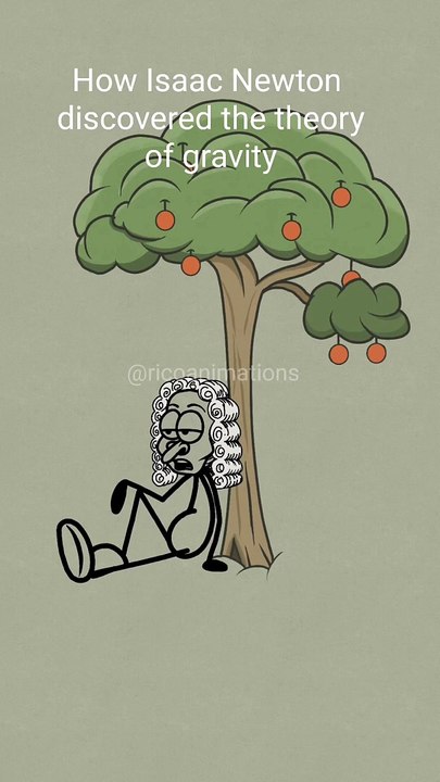 How Isaac Newton discovered the theory of gravity! - video Dailymotion