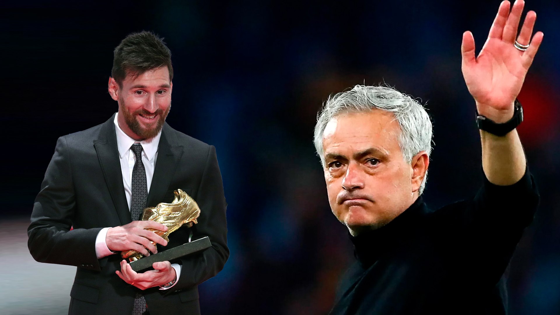 Jose Mourinho And Messi