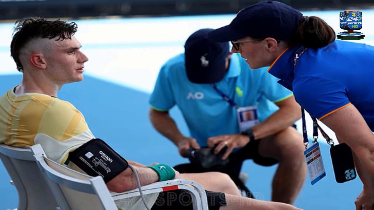 Jack Draper was Left in Agony with a Painful-Looking Stomach Injury ...