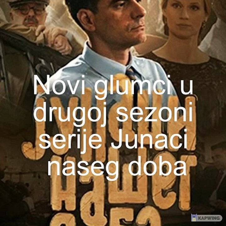 Junaci naseg doba sezona 2 (domaca serija 2021) - svi novi glumci u ...