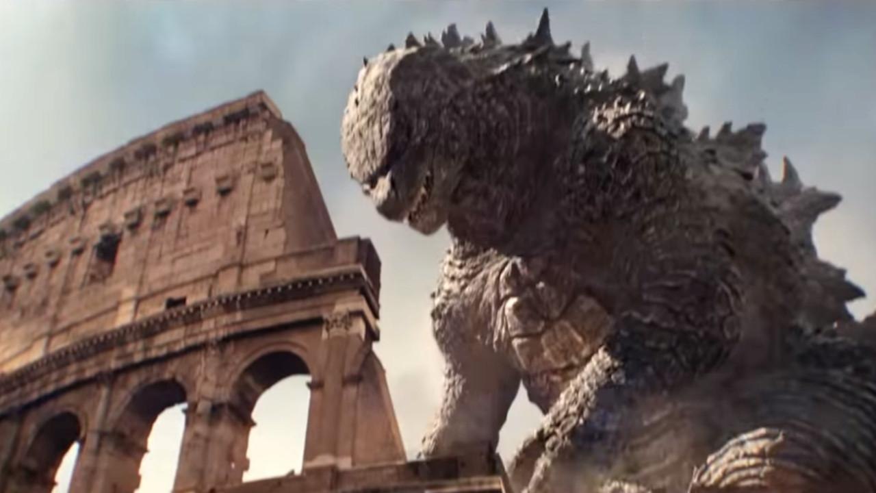 Godzilla attacks Rome ! - Godzilla x Kong 2 : The new empire trailer ...