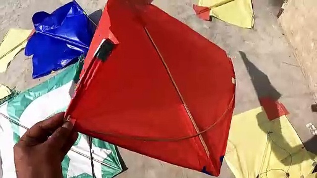 How to Repair so many old Kites and kite flying tutorial - DIY Kites ...
