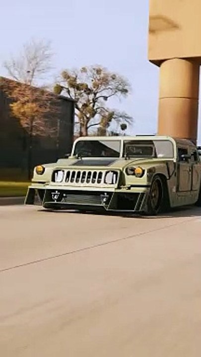 The ultimate Humvee 6x6, Hellcat engine, custom bodywork - video ...