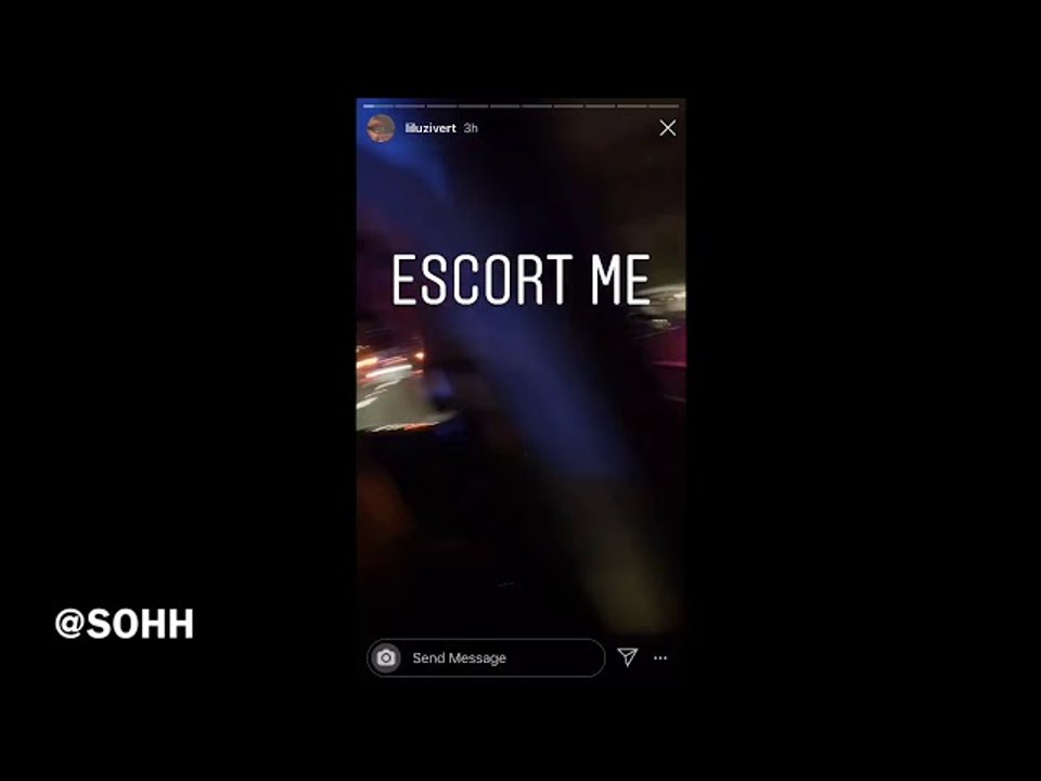 Lil Uzi Vert Gets Escorted Through The City And Races In New ...