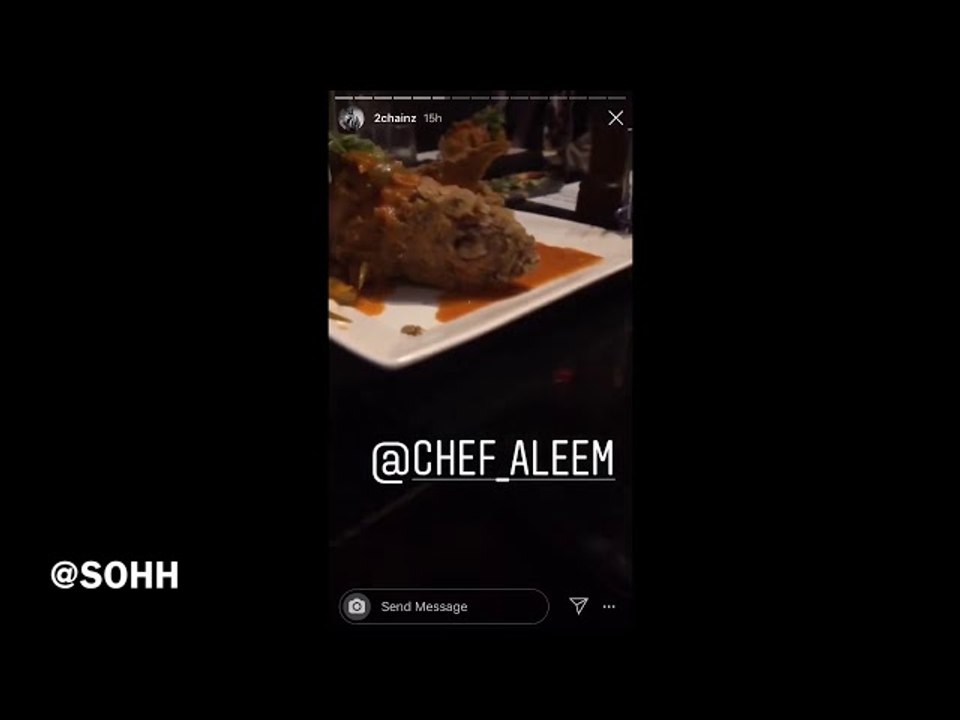 2 Chainz Eats Fancy Fish Dinner And Turns Up In Studio With Young Thug ...