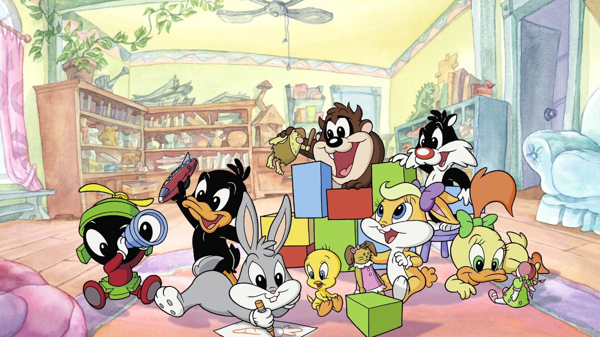 Baby Looney Tunes Titti 000851 SAGOME ADESIVE The Cartoon World