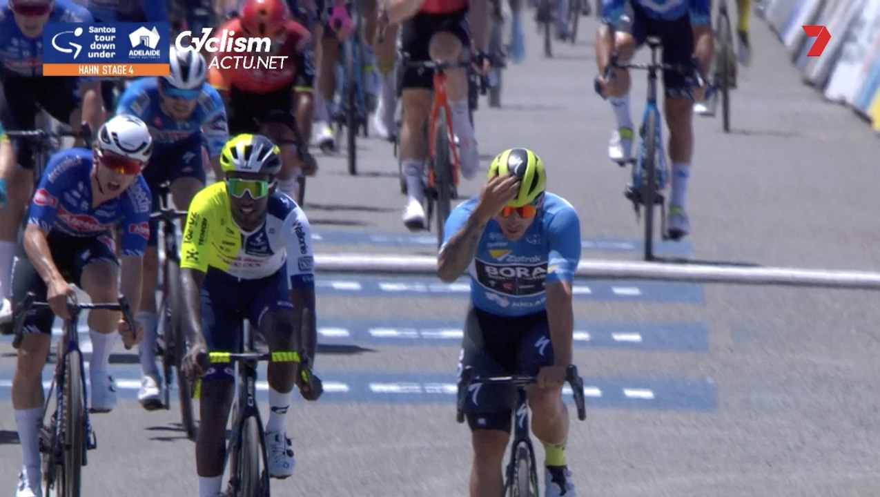 Santos Tour Down Under 2024 - Sam Welsford la 4e étape et un triplé ...
