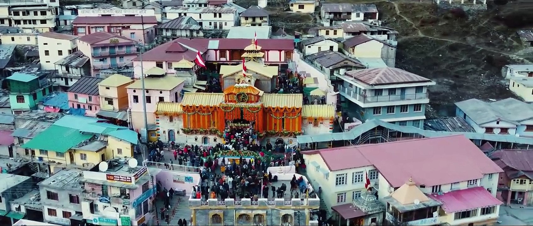 4K - Cinematic Drone shots of Badrinath - Rare Shots of Badrinath ...