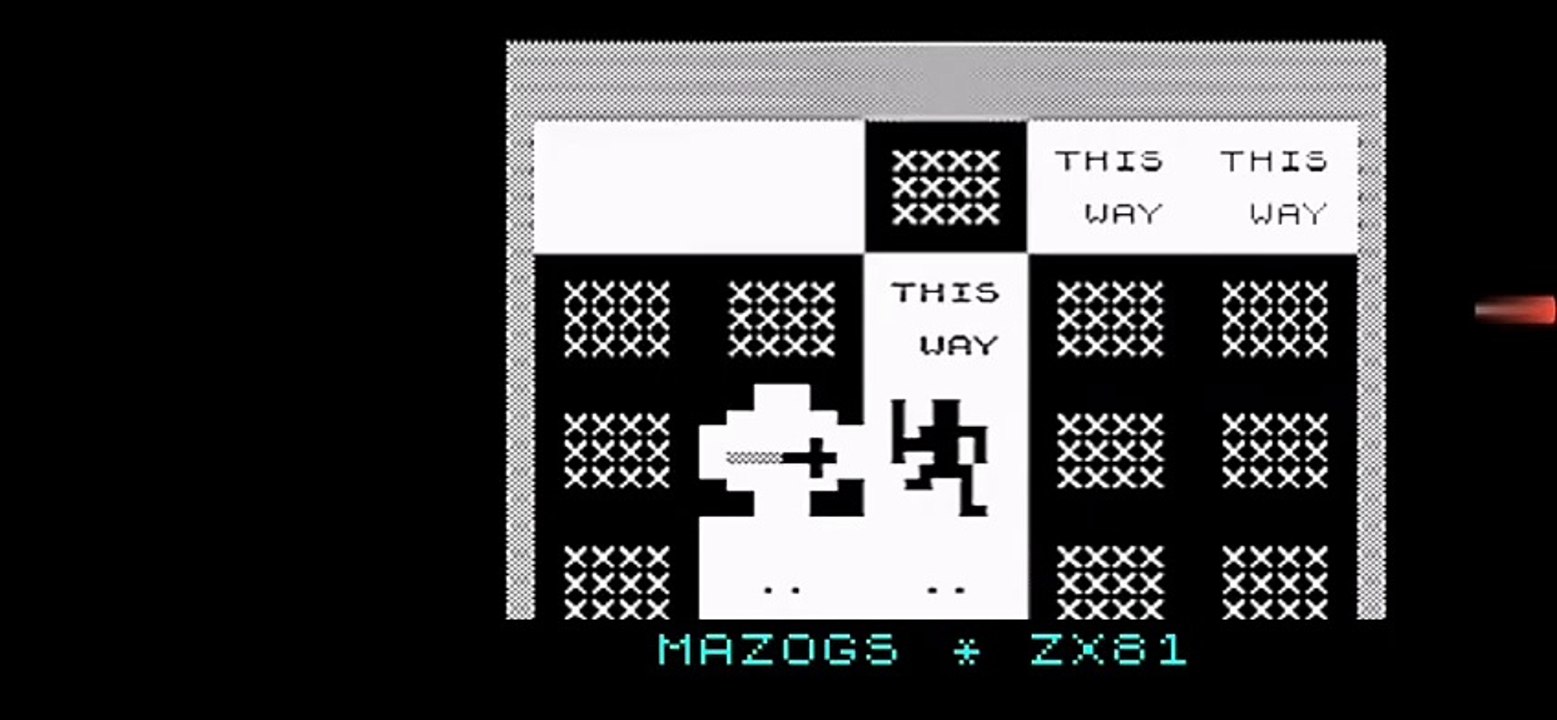 Mazogs - Sinclair ZX81 - Video Dailymotion