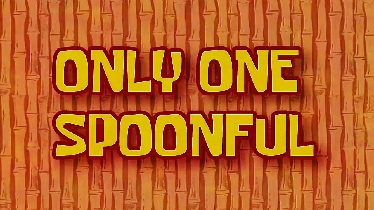 SpongeBob SquarePants - Only one spoonful (2022) - video Dailymotion