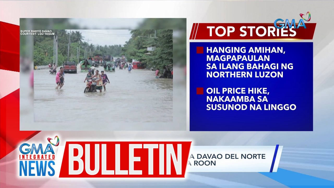 State of calamity, idineklara sa Davao Del Norte dahil sa malawakang pagbaha roon | GMA ...