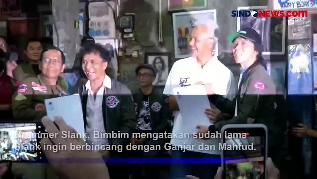 Slank Resmi Dukung Ganjar-Mahfud, Bimbim: Teman Lama Kita, Teman Se-ide - Video Dailymotion