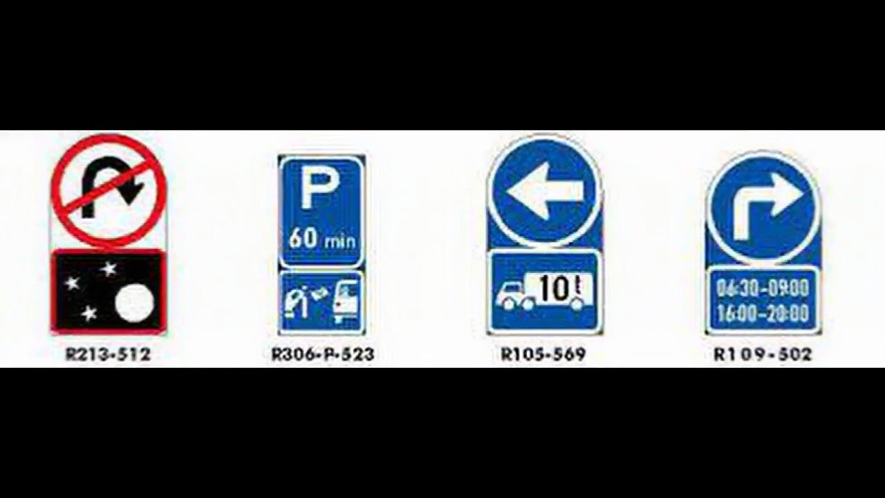 DE-RESTRICTION SIGNS-REGULATORY SIGNS IN GUIDANCE SIGNS-SELECTIVE ...