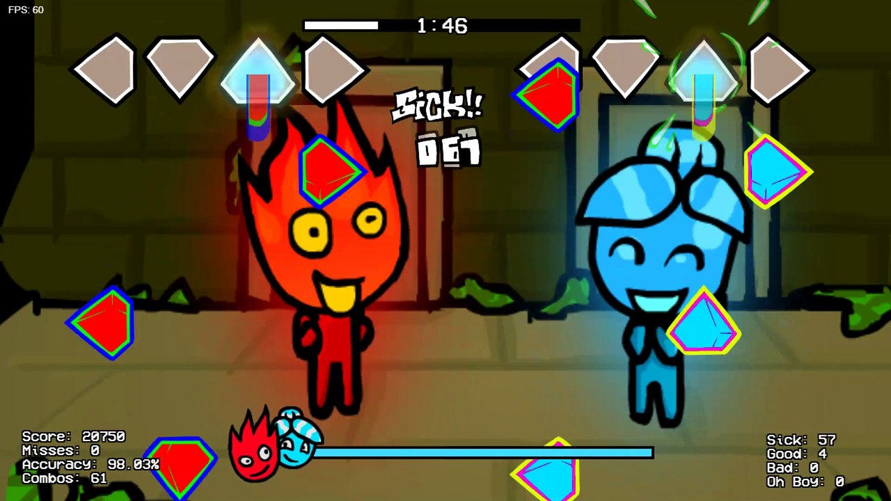 FNF Elements Fireboy & Watergirl Walkthrough - video Dailymotion