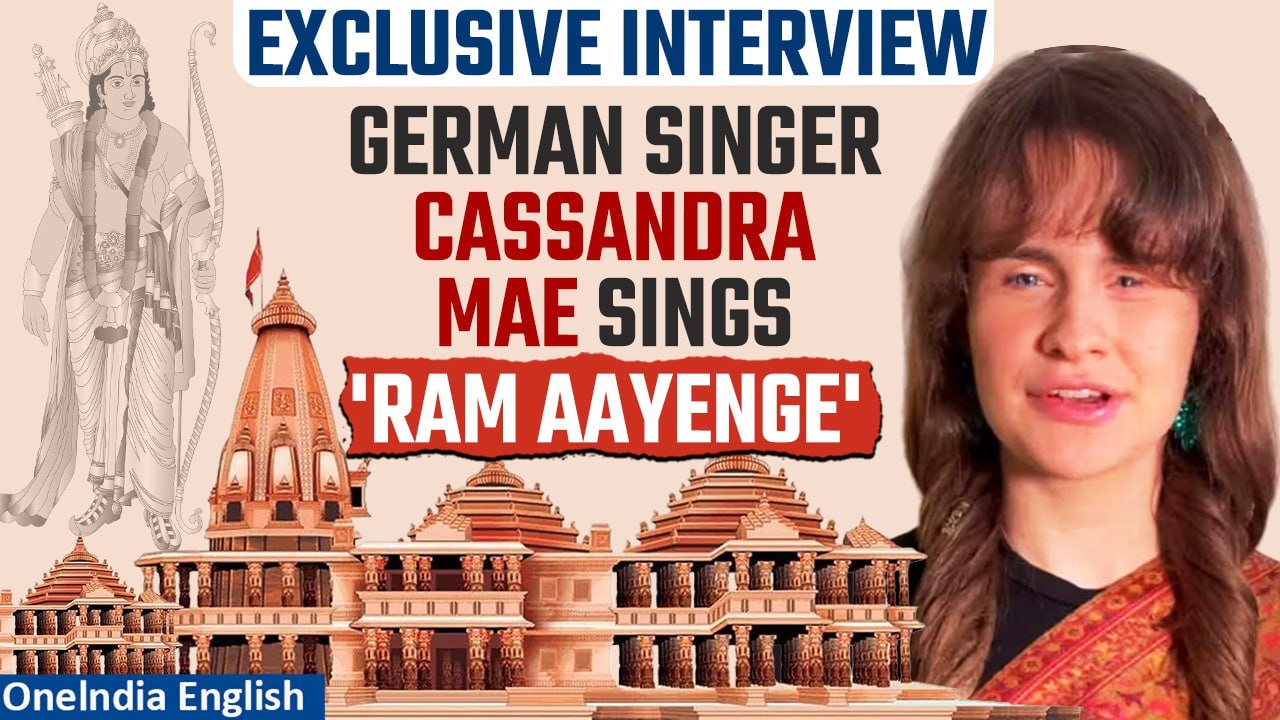 Ram Mandir Consecration: Exclusive Interview with Viral German Singer ...