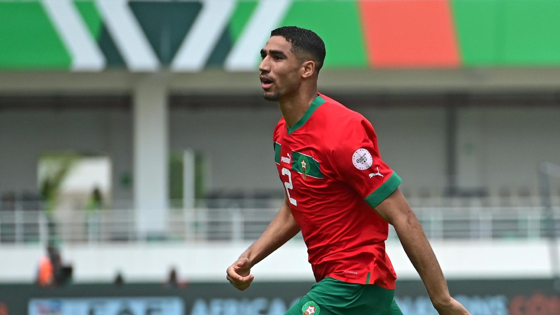 Watch AFCON 2023 football game soccer match Highlights Video: Achraf ...