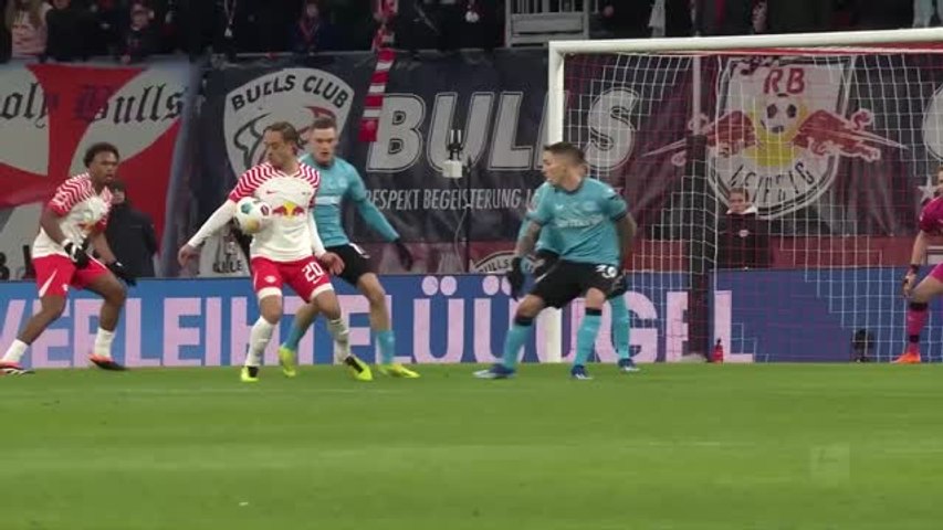 Bundesliga : Le Bayer Leverkusen arrache la victoire à Leipzig (vidéo)