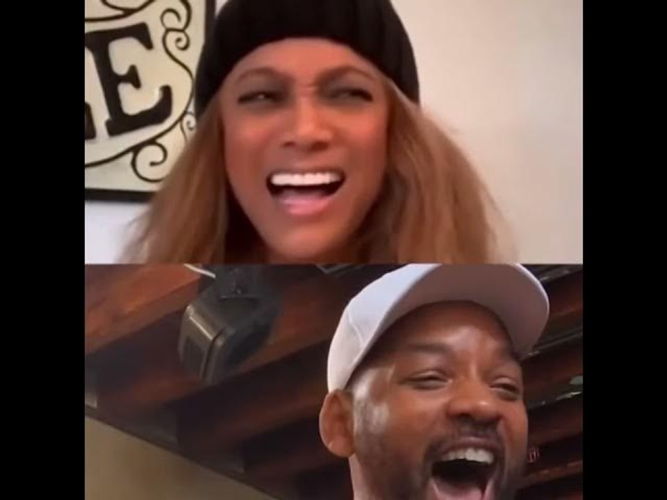 Will Smith And Tyra Banks Reenact Classic “Fresh Prince Of Bel Air ...