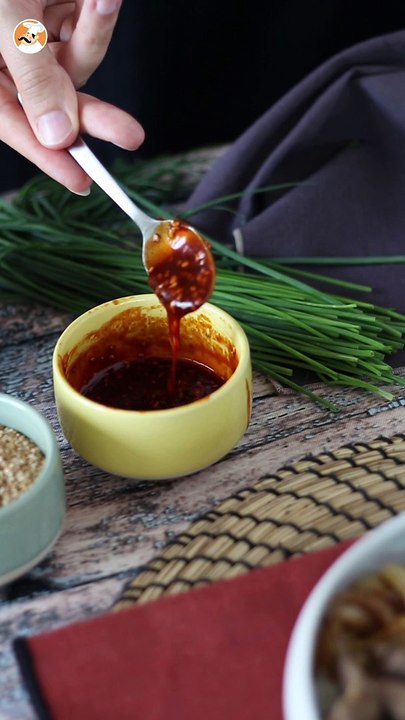Salsa picante coreana con gochujang para bibimbap - Vídeo Dailymotion