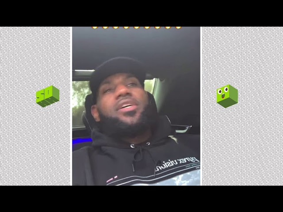 LeBron James Takes An Ice Bath + Raps To Nas Classics - video Dailymotion