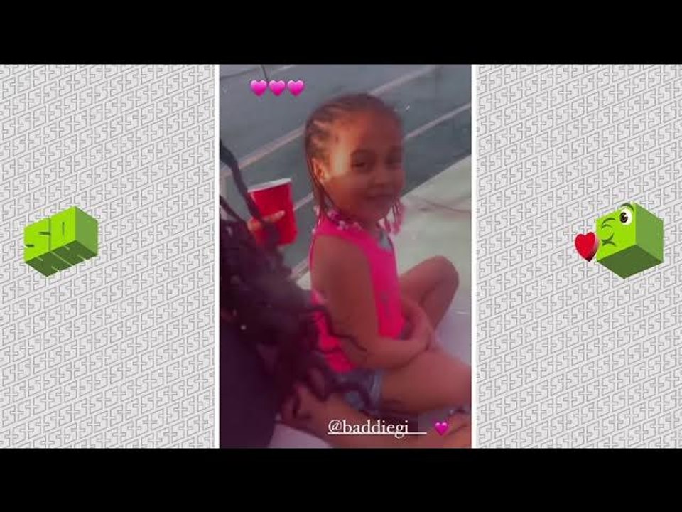 Tekashi 6ix9ine’s Bae Jade Hits The Yacht W/ Her Daughter + Sister ...