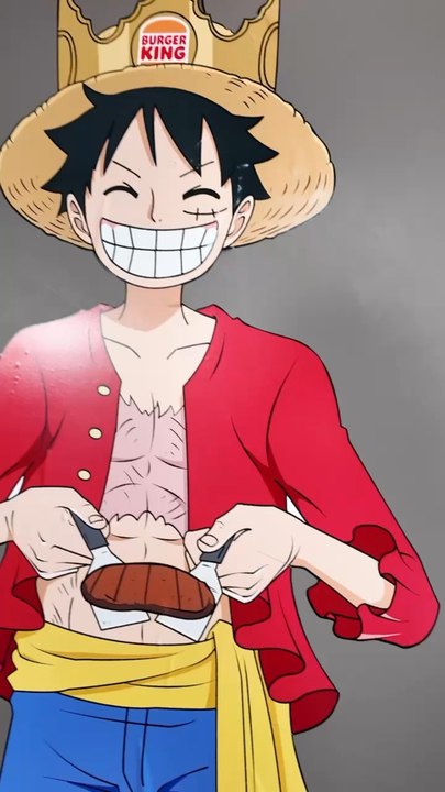 Luffy débarque chez Burger King ! ‍☠️ - Vidéo Dailymotion