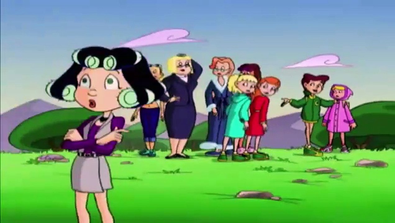 All Onscreen Slapstick in Sabrina Animated Series Gem Suffering ...